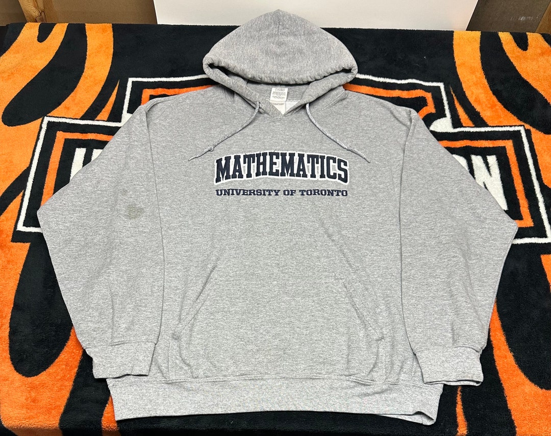 U of T University of Toronto Mathematics Hoodie Sweatshirt Size Adult ...