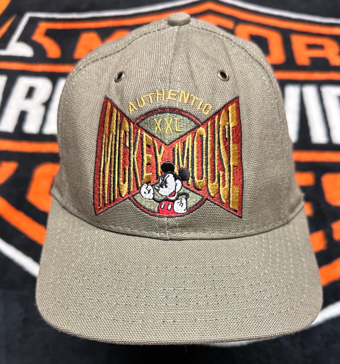 Vintage 90’s Mickey Mouse Snapback Hat Adult Size - Etsy