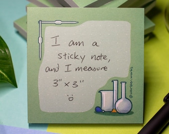 Microbiology Sticky Notes // Sticky Pad // Micro Culture // Laboratory ...