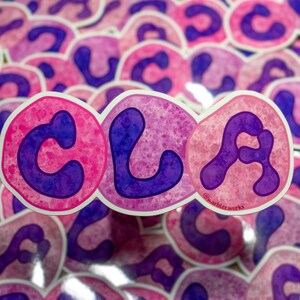 CLA Neutrophil Alphabet Sticker // Vinyl Sticker // Laboratory // Lab ...