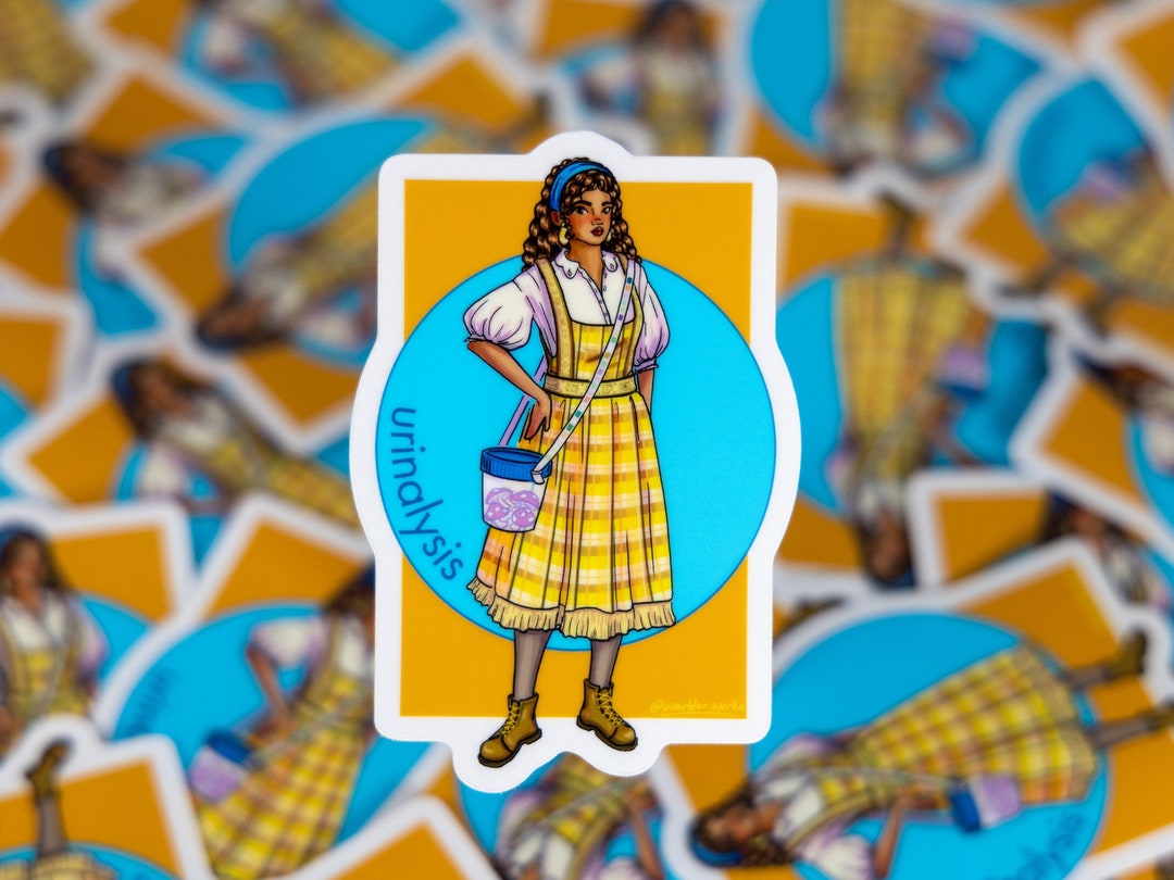 Urinalysis Fashion Sticker // UA Cottagecore Art Sticker // Science ...