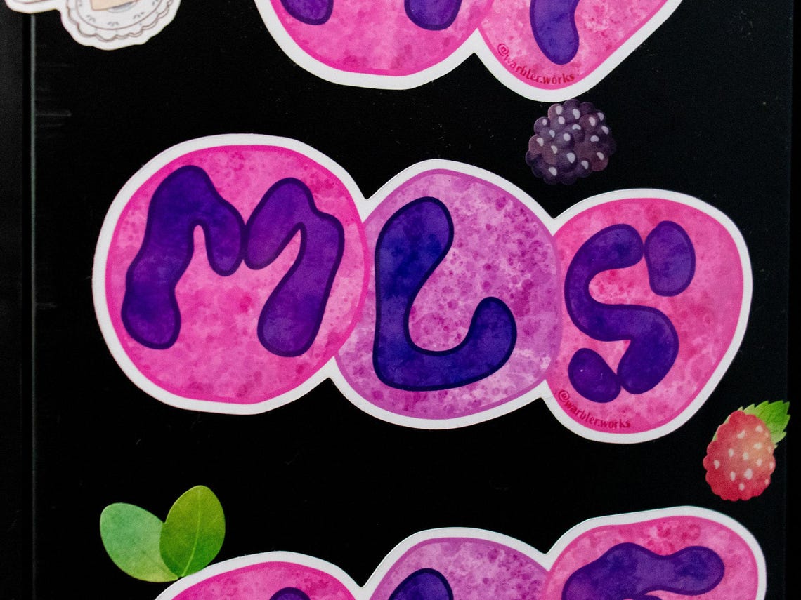 MLS Neutrophil Alphabet Sticker // Vinyl Sticker // Laboratory // Lab ...