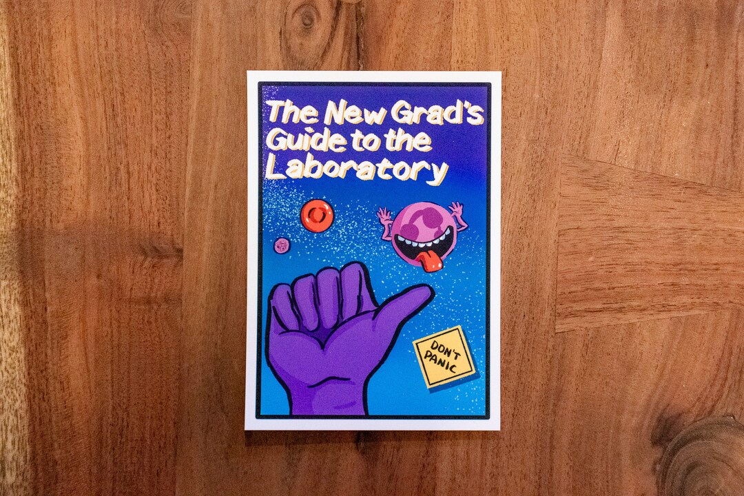 The New Grad's Guide to the Laboratory Art Print // Don't Panic ...