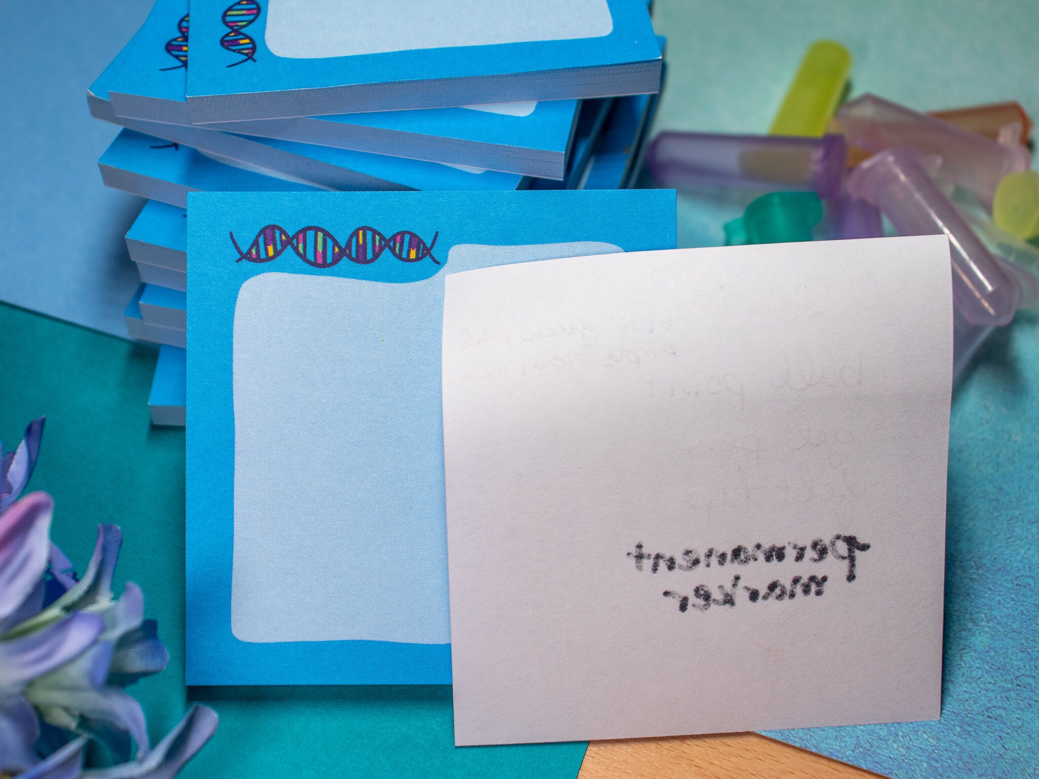 DNA Sticky Notes // Sticky Pad // DNA// Molecular Microbiology - Etsy