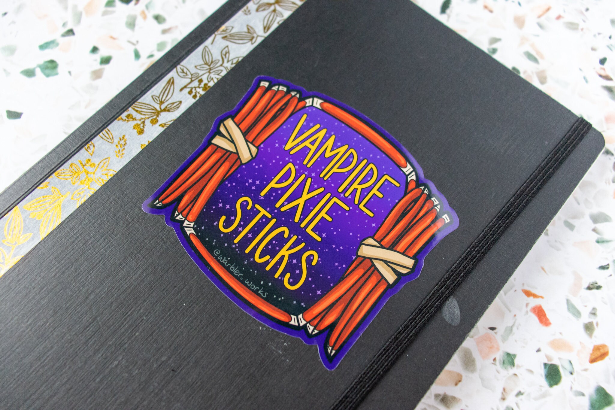 Vampire Pixie Sticks Sticker // Vinyl Sticker // Laboratory // | Etsy