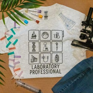 Laboratory Professional T-shirt // Heavy Cotton, Gildan 5.3oz // Lab ...