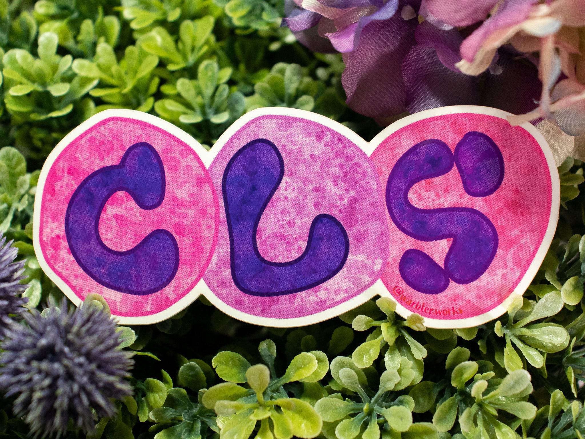 CLS Neutrophil Alphabet Sticker // Vinyl Sticker // Laboratory // Lab ...