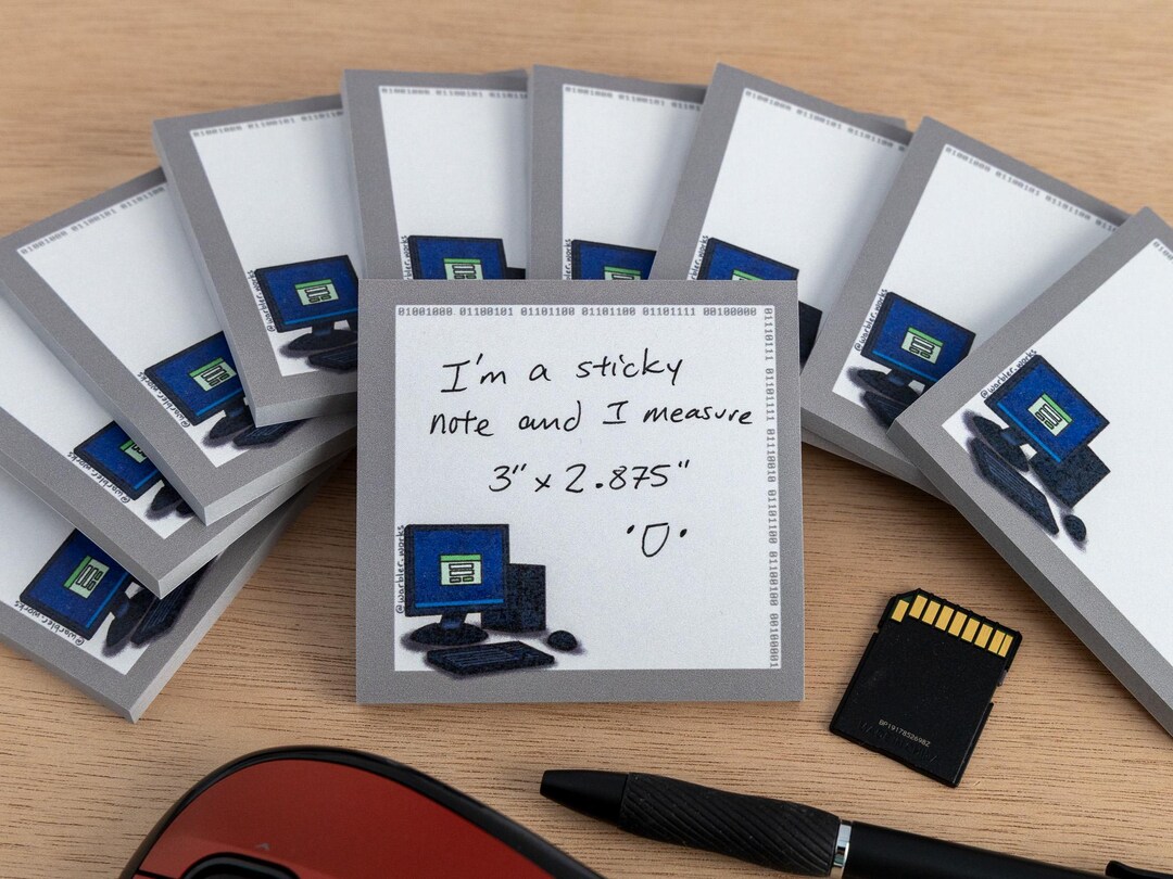 LIS Sticky Notes // Sticky Pad // Computer Science Gift // Healthcare ...