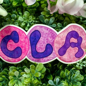 CLA Neutrophil Alphabet Sticker // Vinyl Sticker // Laboratory // Lab ...