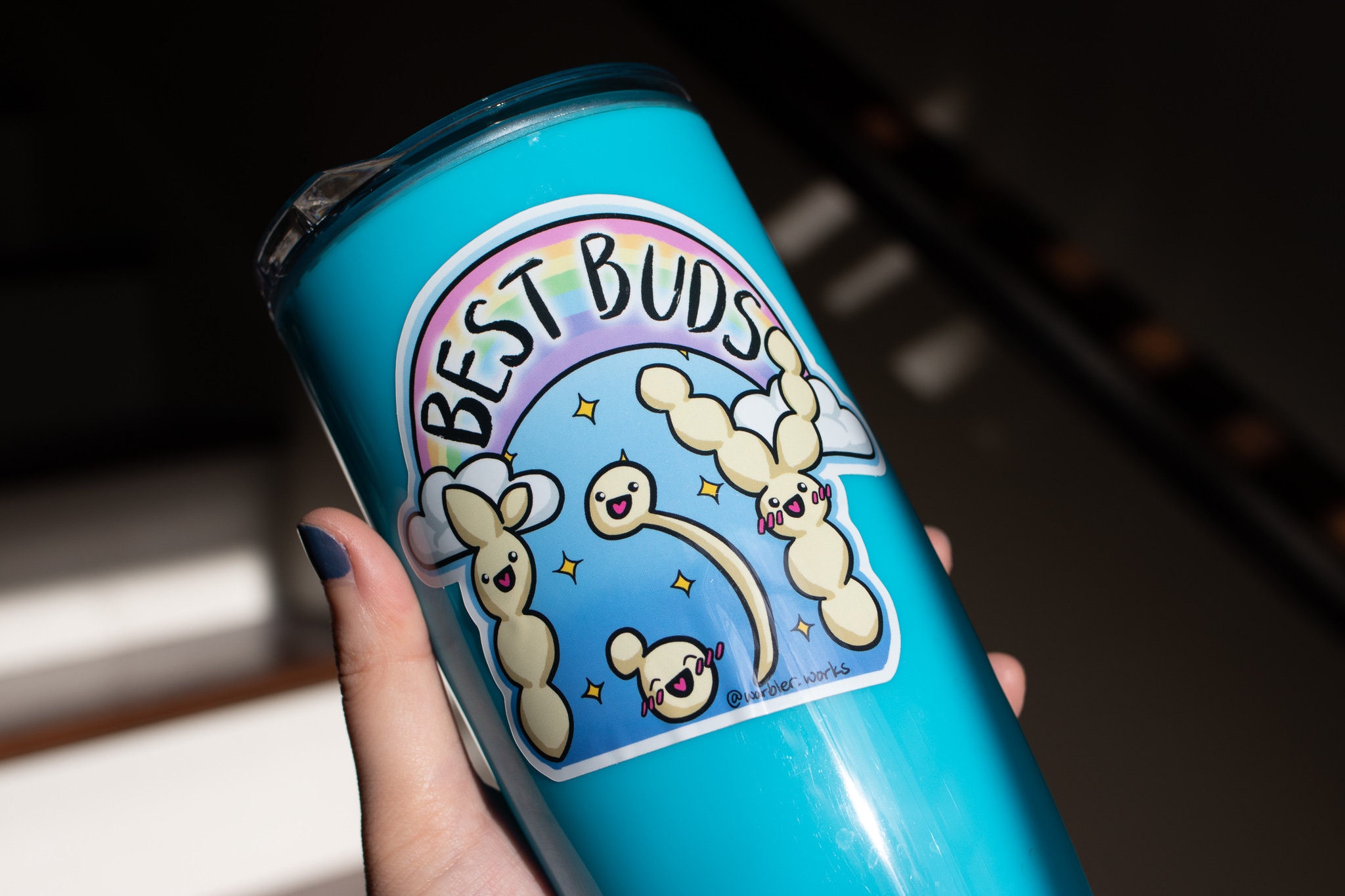 Best Buds // Vinyl Sticker // Laboratory // Lab Gift // | Etsy