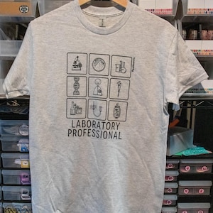 Laboratory Professional T-shirt // Heavy Cotton, Gildan 5.3oz // Lab ...
