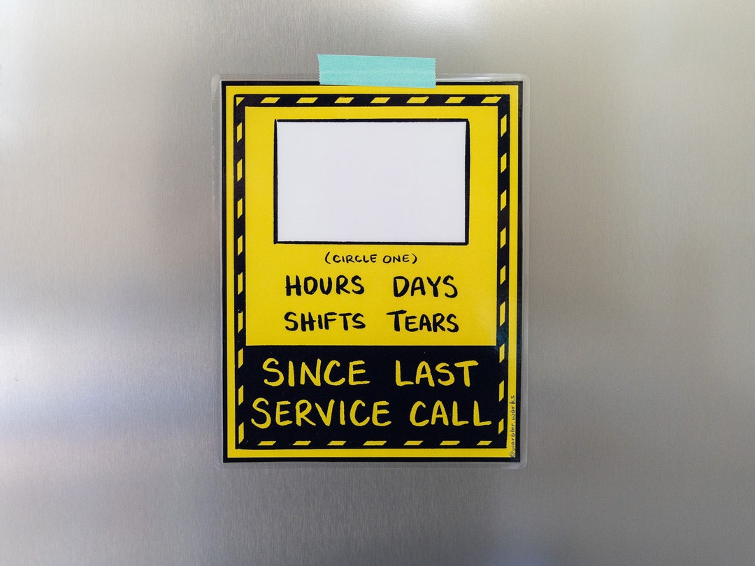 Since Last Service Call Sign // Safety Print // Science Print ...