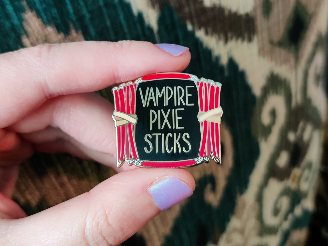 Vampire Pixie Sticks Pin // Enamel Pin // Laboratory // Lab Gift ...