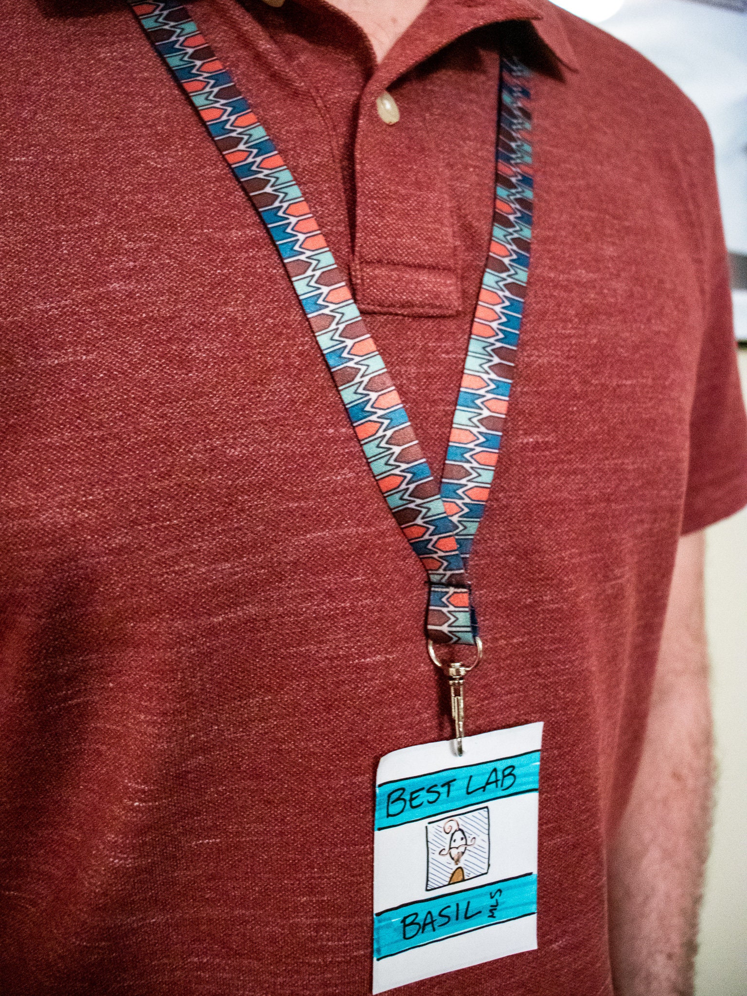 This is the Way DNA Lanyard // Lab Lanyard // Badge Holder // | Etsy