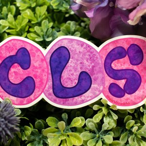 CLS Neutrophil Alphabet Sticker // Vinyl Sticker // Laboratory // Lab ...