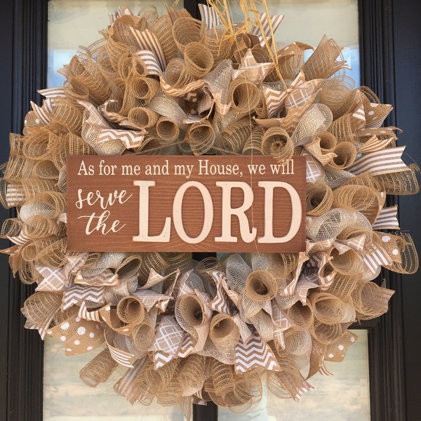 Christian Wreath - Etsy