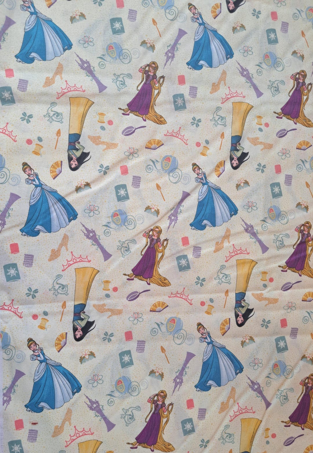 Fabric, Princesses With Accessories - Etsy