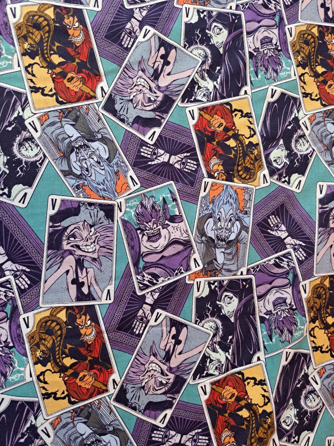 Fabric, Villain Tarot Card Design - Etsy