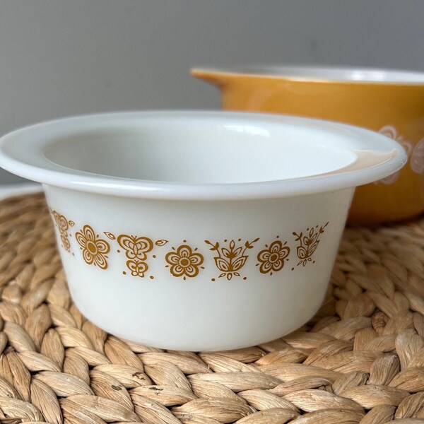 Pyrex Yellow Butter Dish - Etsy