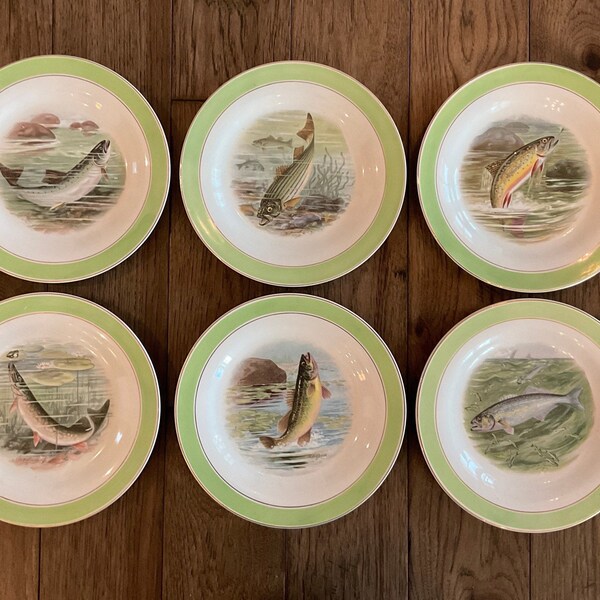 Fish Plates - Etsy