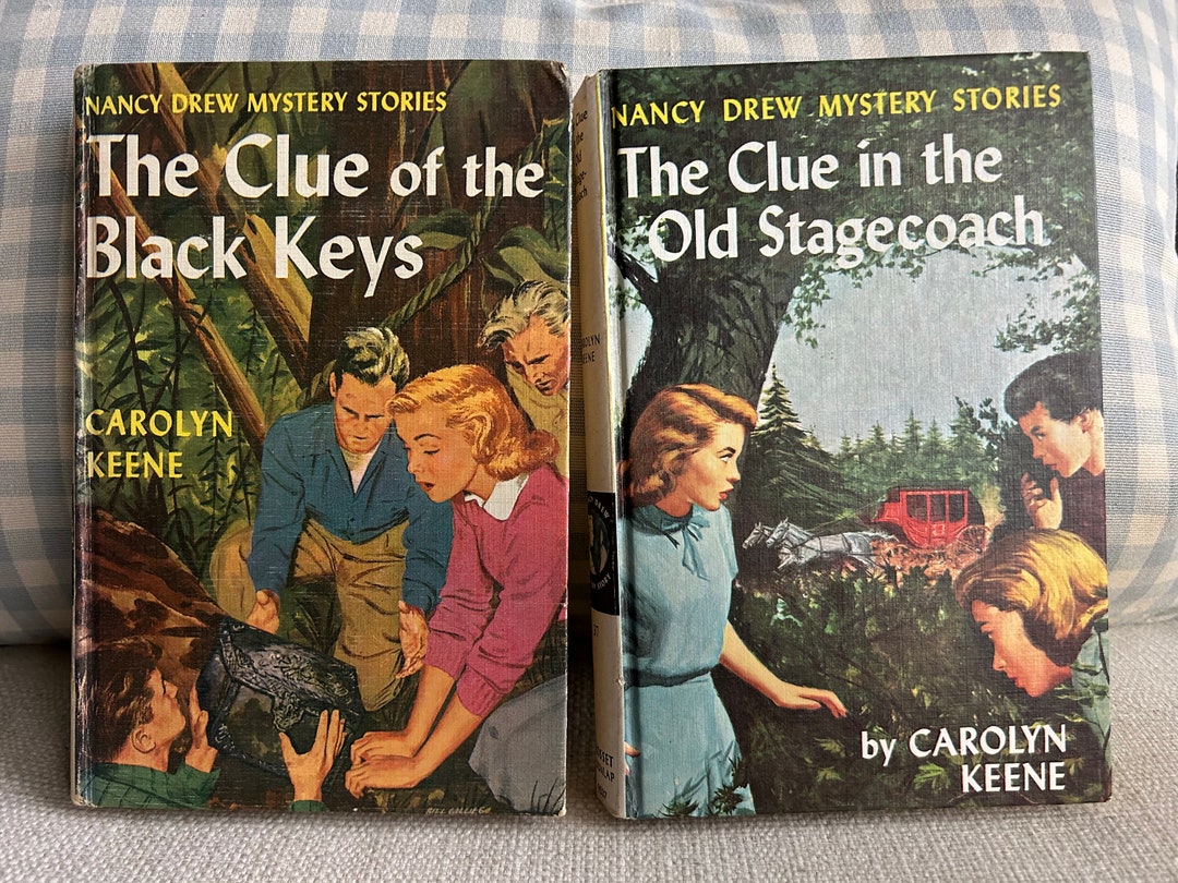 Free Shipping Vintage Nancy Drew Books clue in the Old Stagecoach ...