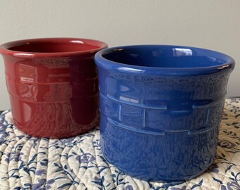 Longaberger Pottery Crock - Etsy