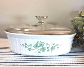 Corning Ware Casserole Callaway Ivy Vintage 3 Liter With Lid - Etsy