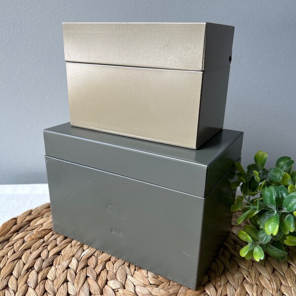 70s Recipe Box - Etsy