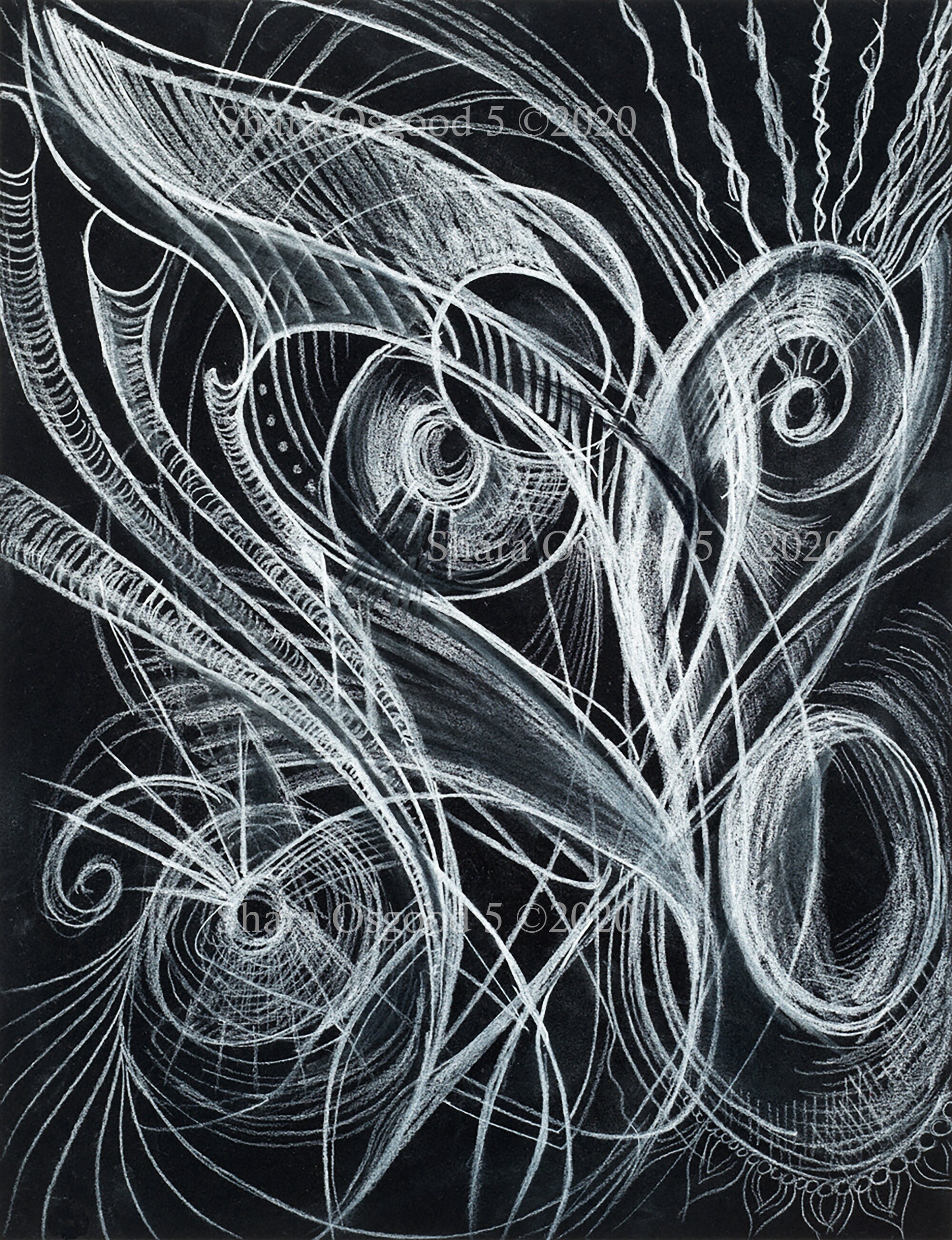 Frustration Abstract Art