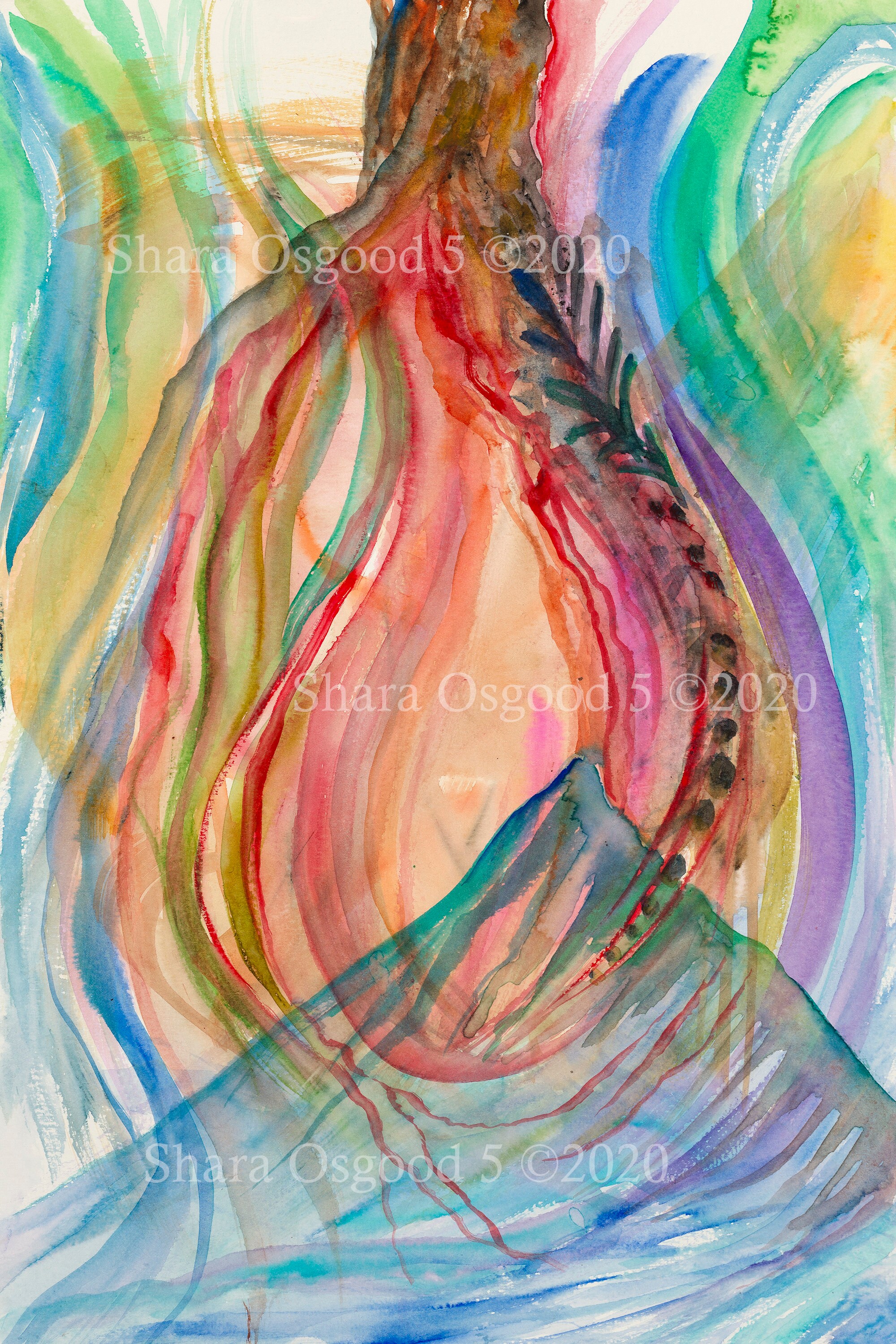 Trail of Tears - Watercolor Painting on 140lb. - Cold Press Watercolor ...