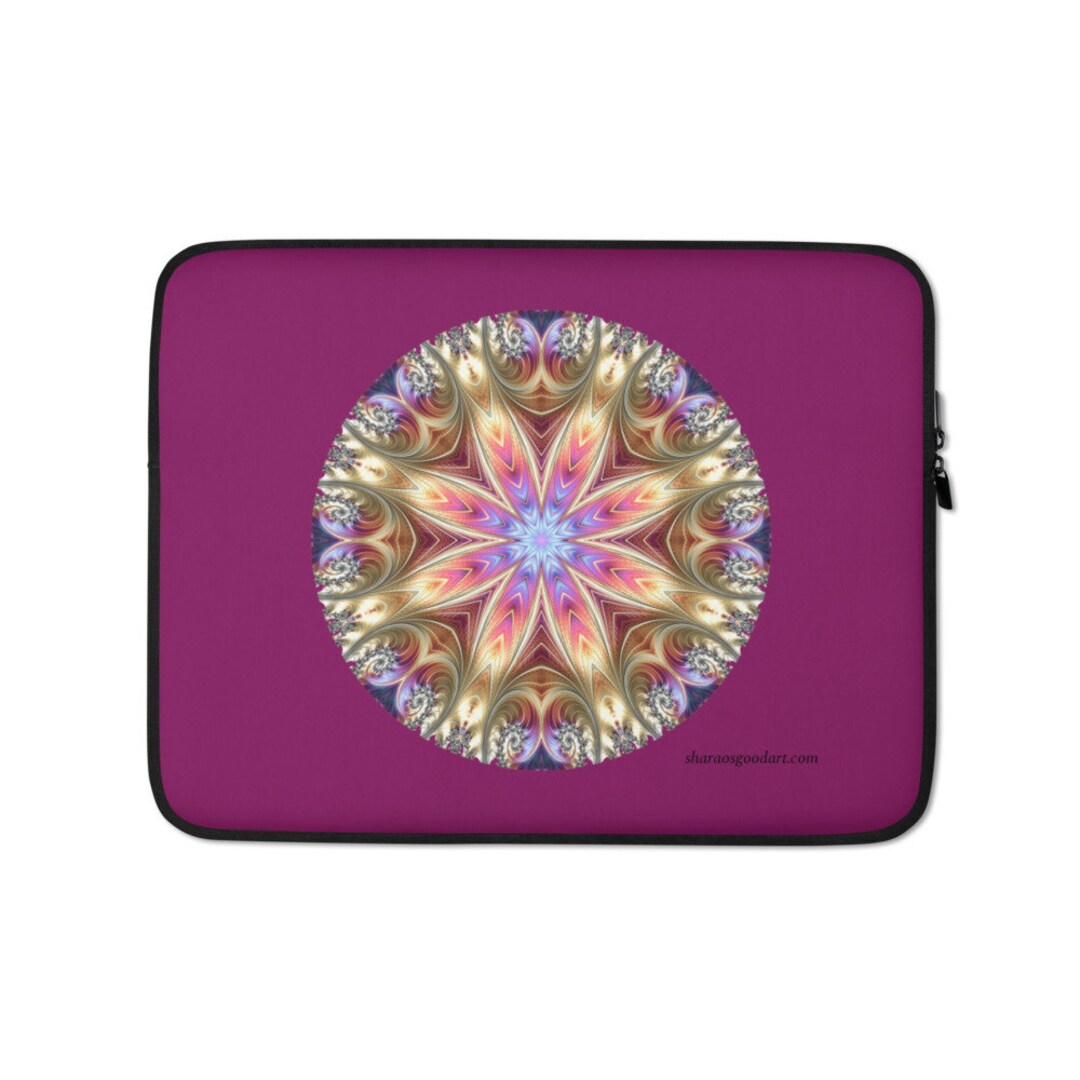 Capercaeli Digital Mandala Design - Laptop Sleeve - Etsy