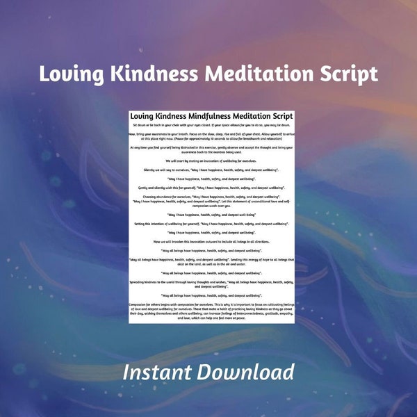 Loving Kindness - Etsy