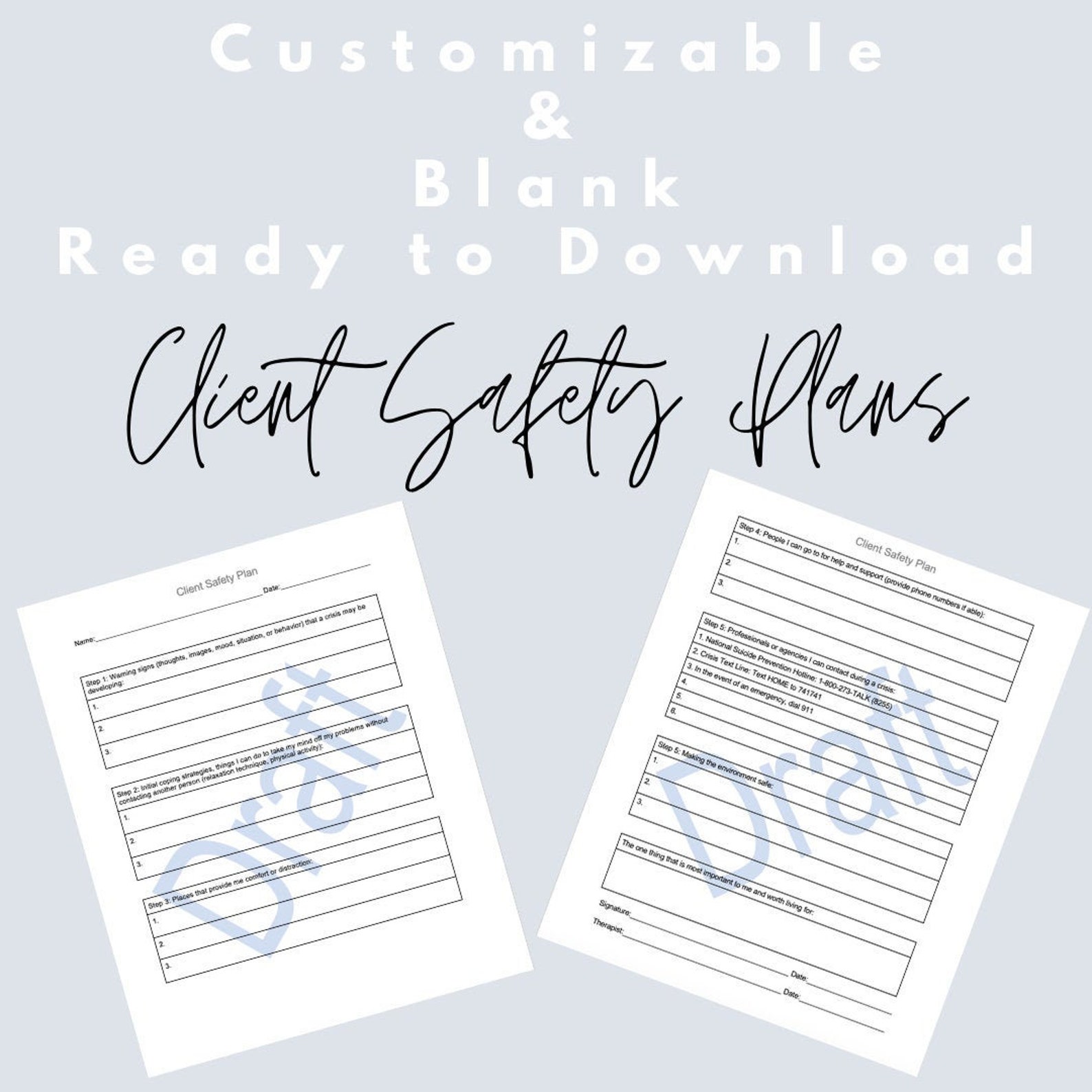 Client Safety Plan - Etsy