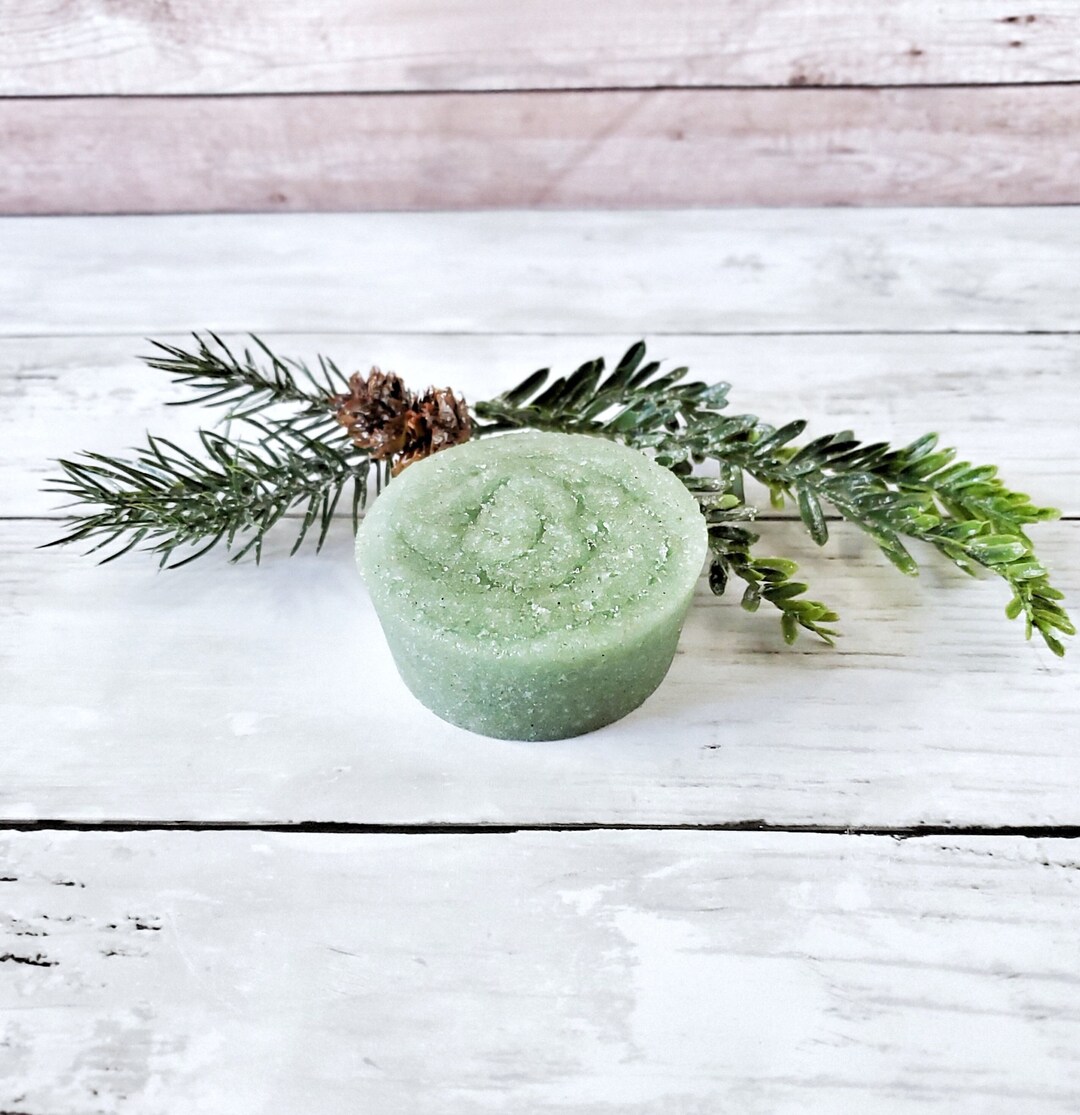 Black Spruce & Anise Solid Sugar Scrub Bar | Exfoliating Body Scrub ...