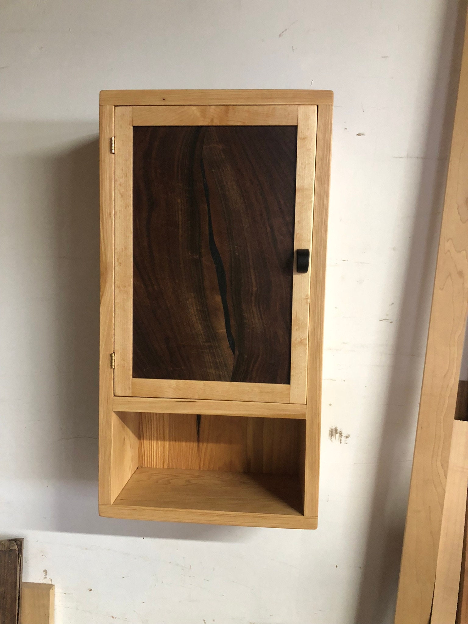 Hanging Wood Cabinet - Etsy