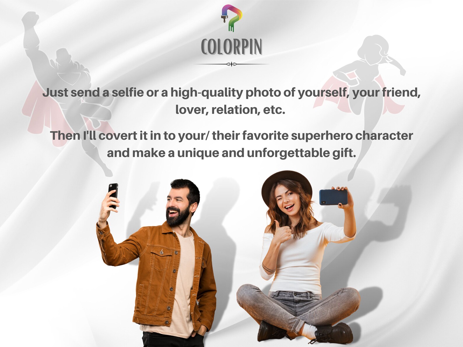 SUPERHERO PERSONALIZED ARTWORK Custom Superhero Portrait - Etsy