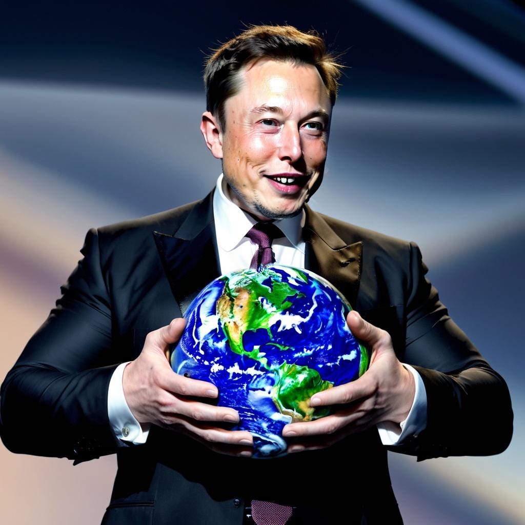 Elon Musk Tribute in Painting - Etsy