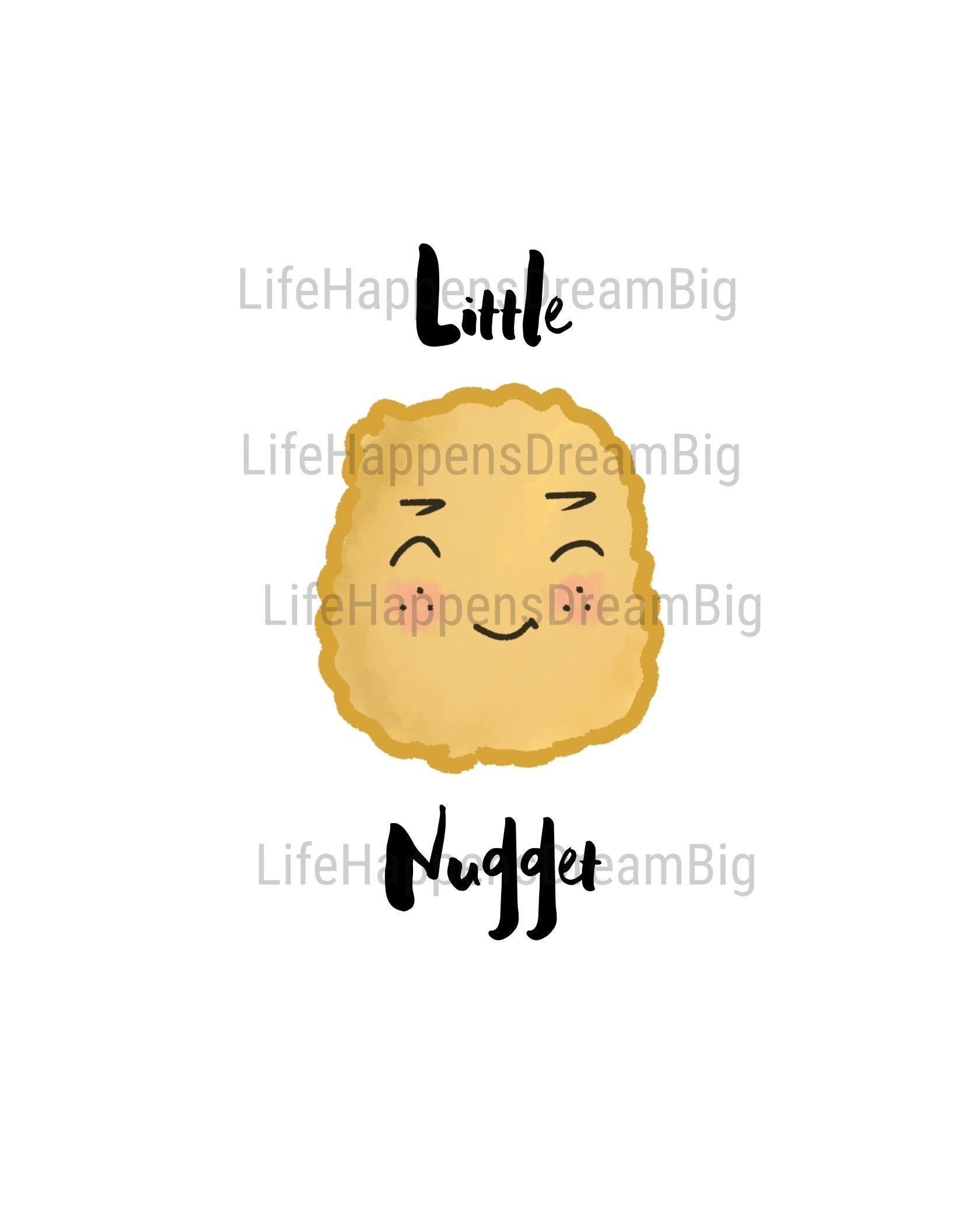 New Born-baby-digital Png-jpg-little Nugget Digital Print Apply to Any ...