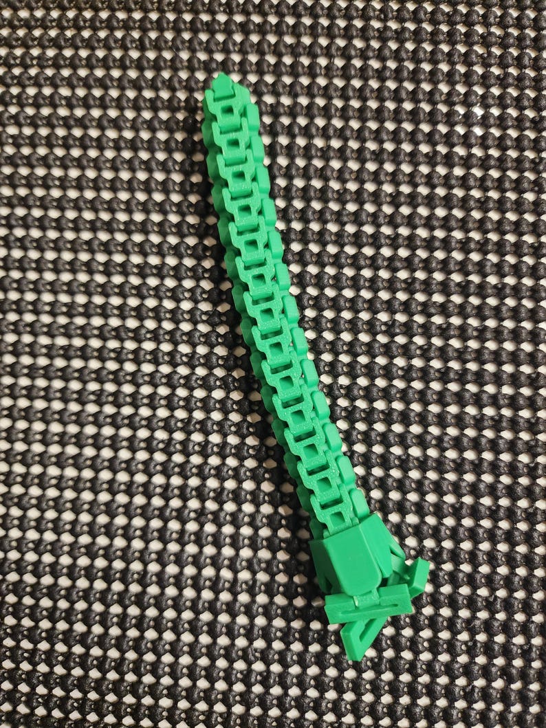 3D Printed Zipper Fidget Toy – Sensory Stress Relief Gadget, ADHD ...