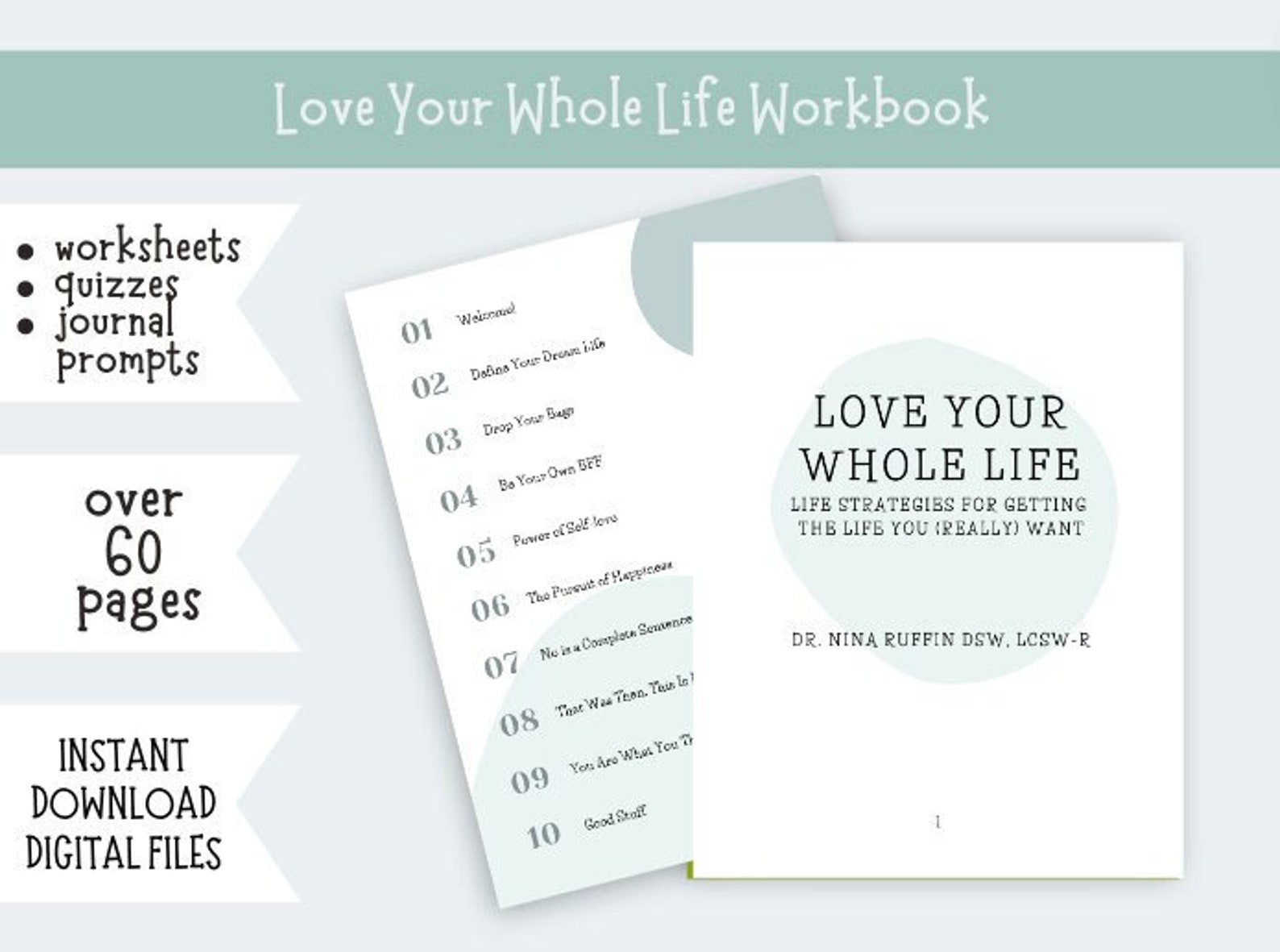 Printable Self-love Workbook - Etsy