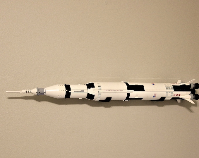 Wall Mounting Kit for Displaying Apollo Saturn V Rocket - Etsy UK