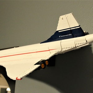 Ultimate Display Solutions Wall Mount Display for Lego 10318 Concorde ...