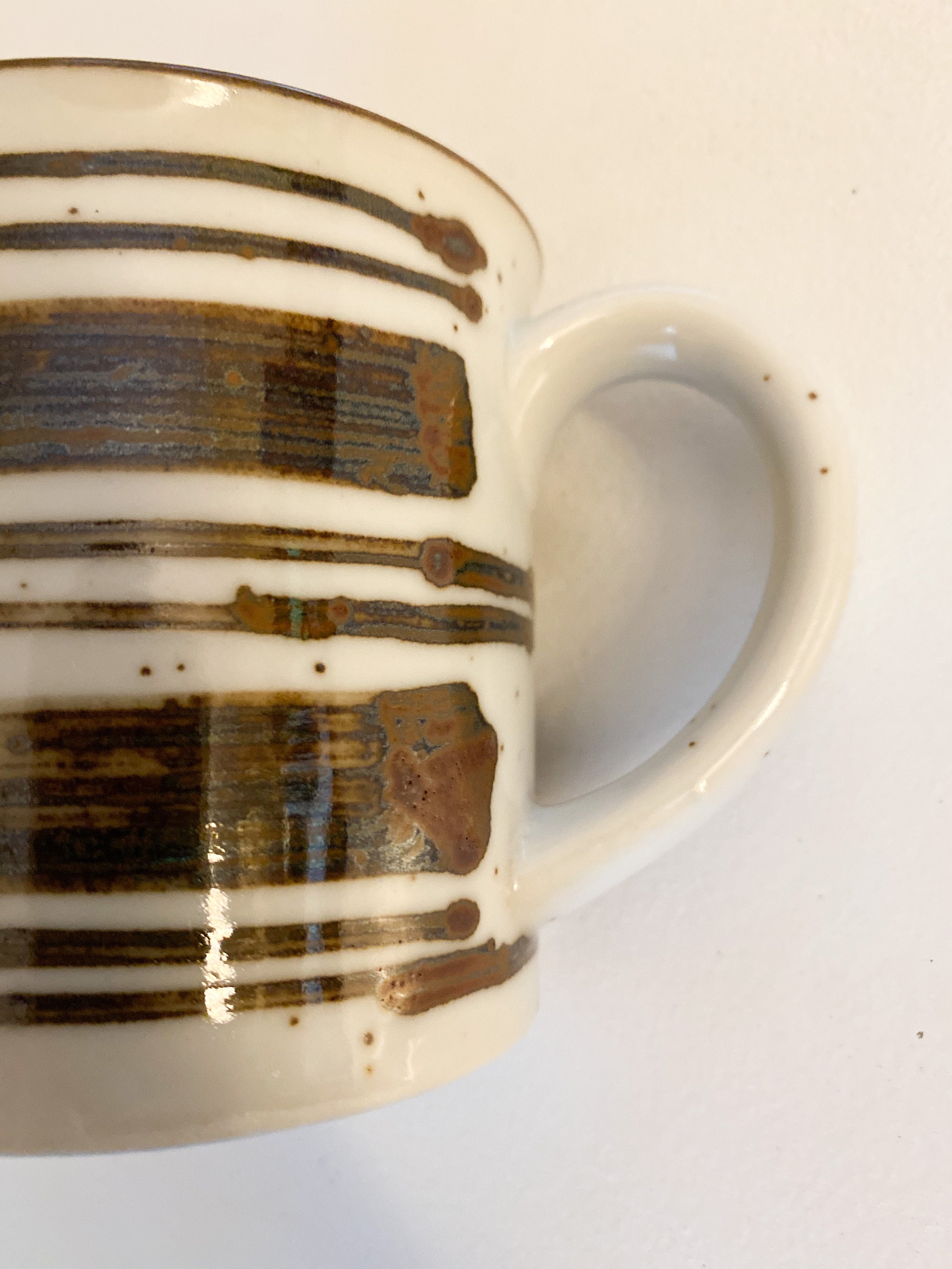 Vintage Coffee Mugs Set Of 3 Etsy