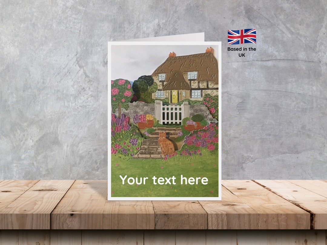 Layered Country Cottage Cards for All Occasions | Cottage Cards | Cat ...