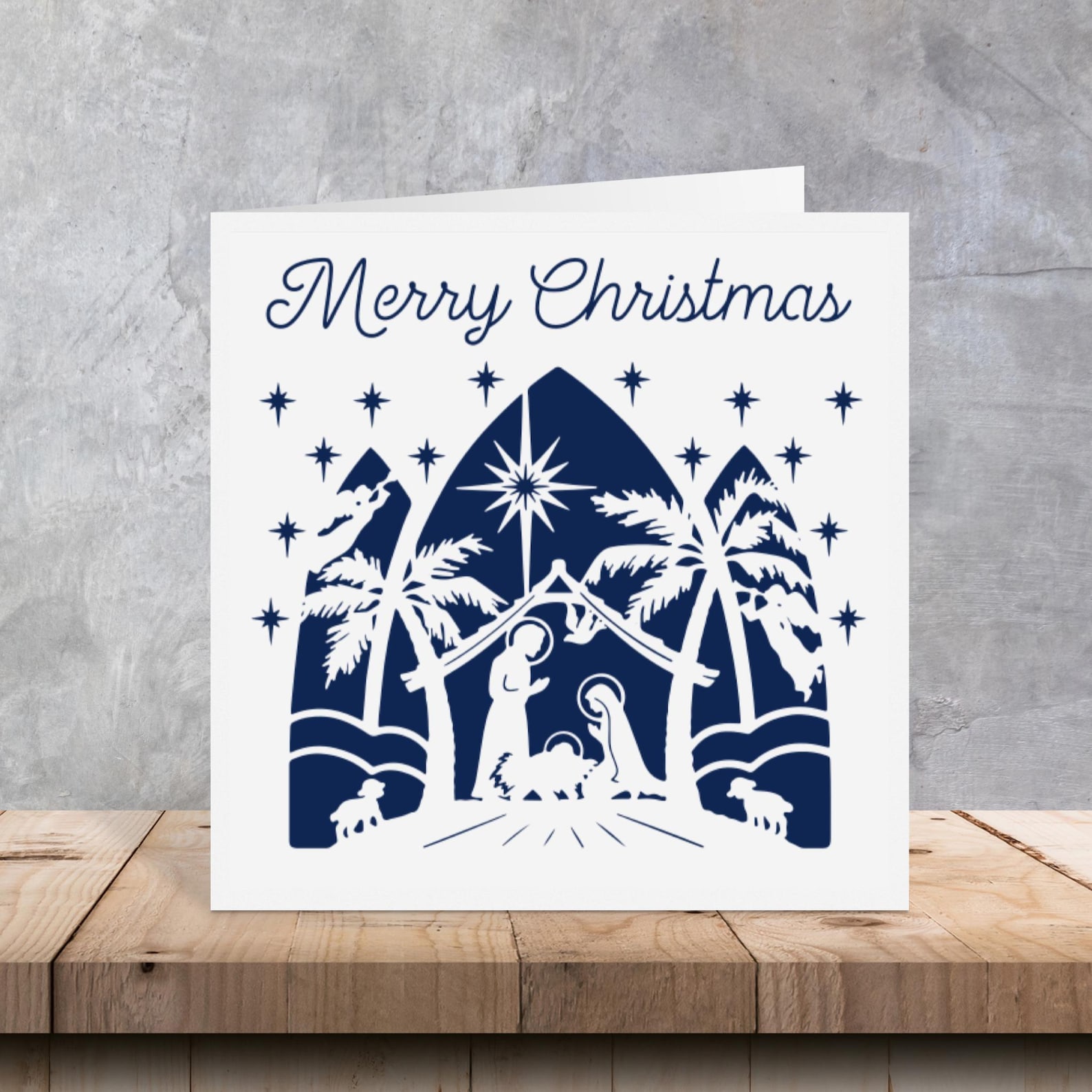 Handmade Nativity Scene Christmas Cards / Intricate Christmas Cards ...