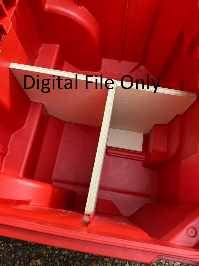 Digital Download of Rolling Packout Toolbox Divider - Etsy