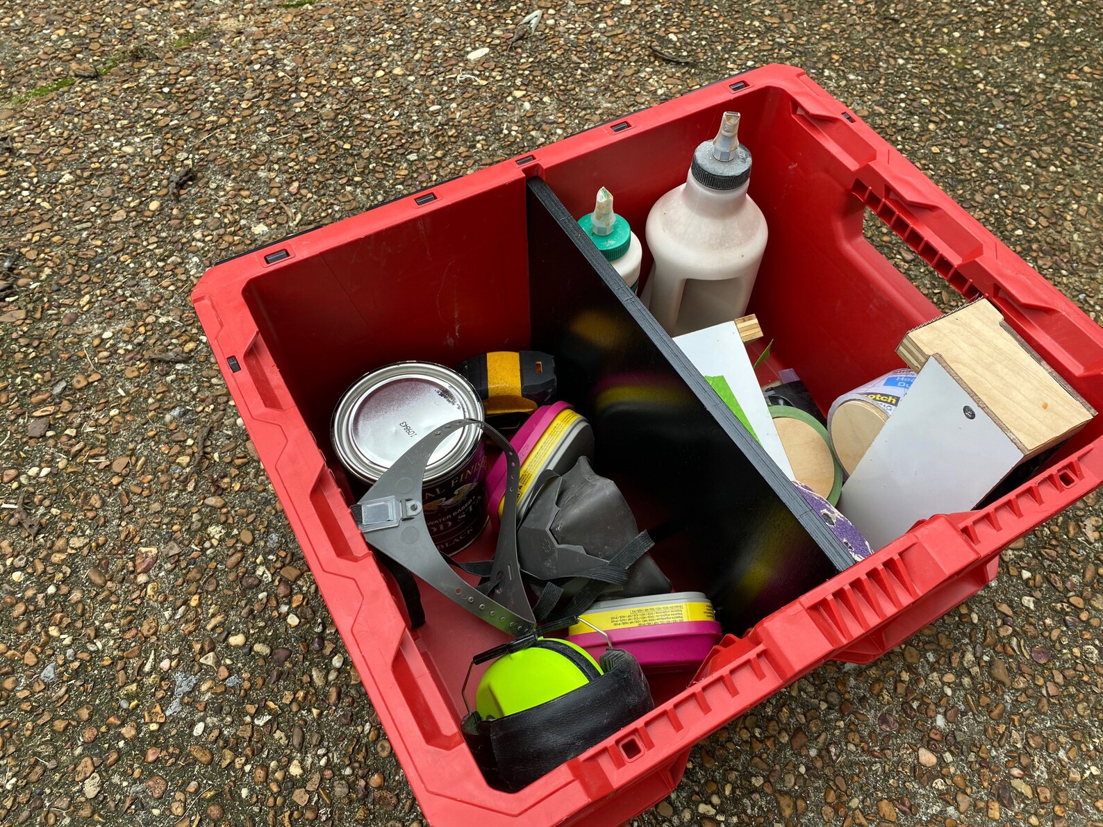 One Pack-out Crate Divider Black - Etsy