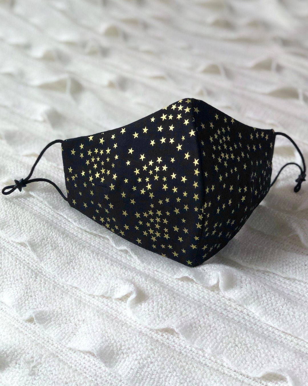 Celestial Mask, Star Mask, Gold Stars Mask, Cosmic Mask, Metallic ...