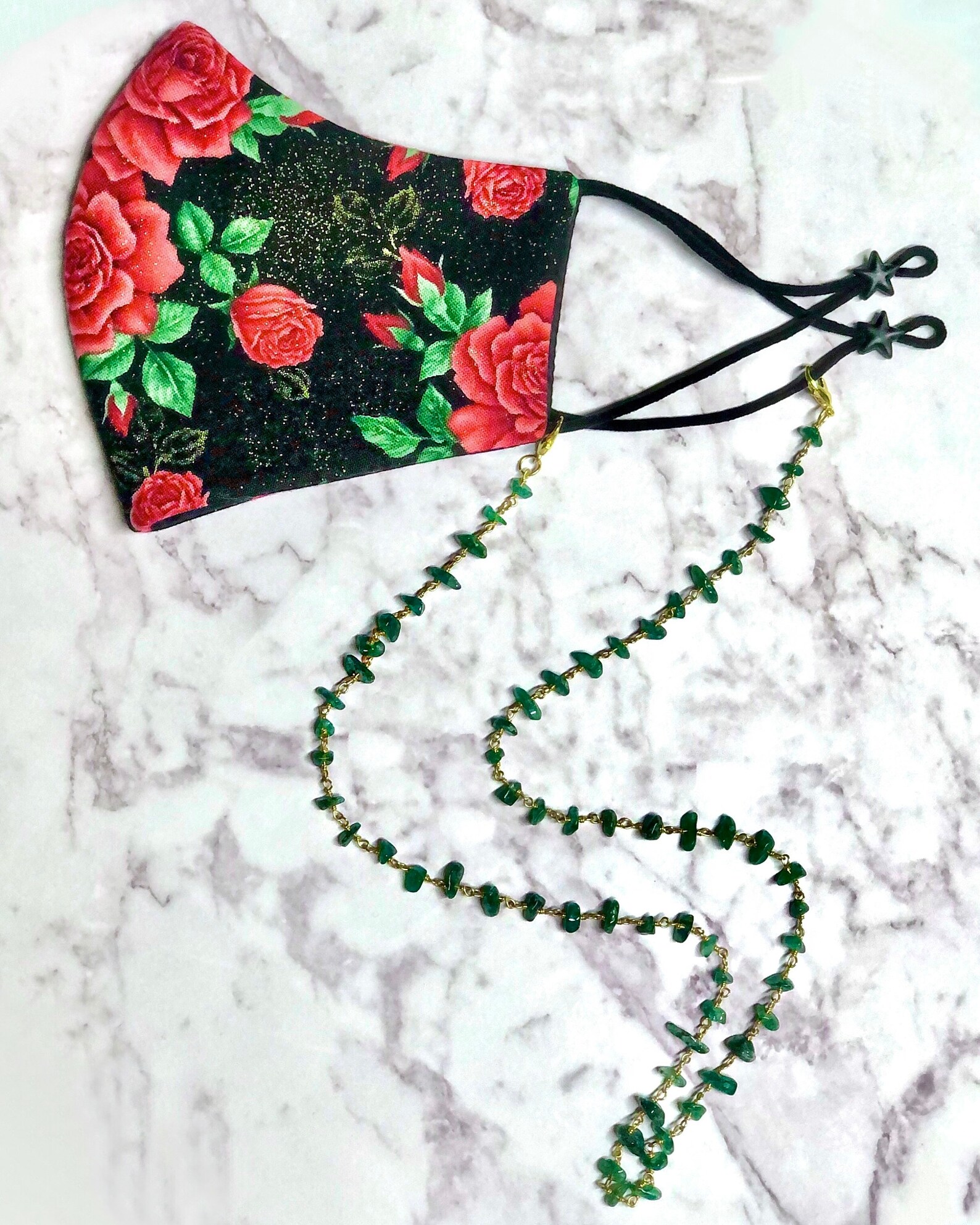 Red Satin Ribbon Mask Ribbon Mask Sequin Gorgeous Unique | Etsy