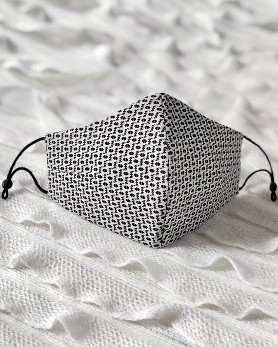 Unisex Mask Classy Mask Black Cream Mask Designer Worthy | Etsy